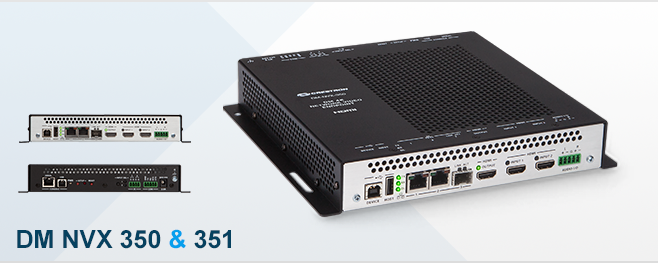 Crestron NVX Encoders & Decoders | DM-NVX-350 / 351 / 352